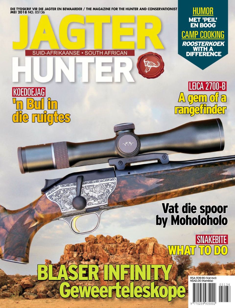 SA Hunter Jagter-Mei 2018 Magazine - Get your Digital Subscription