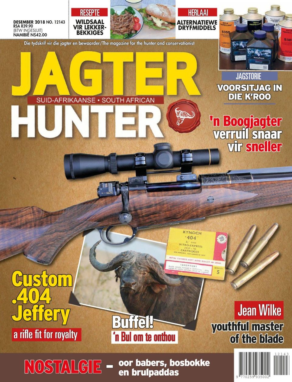 SA Hunter Jagter-Desember 2018 Magazine - Get your Digital Subscription