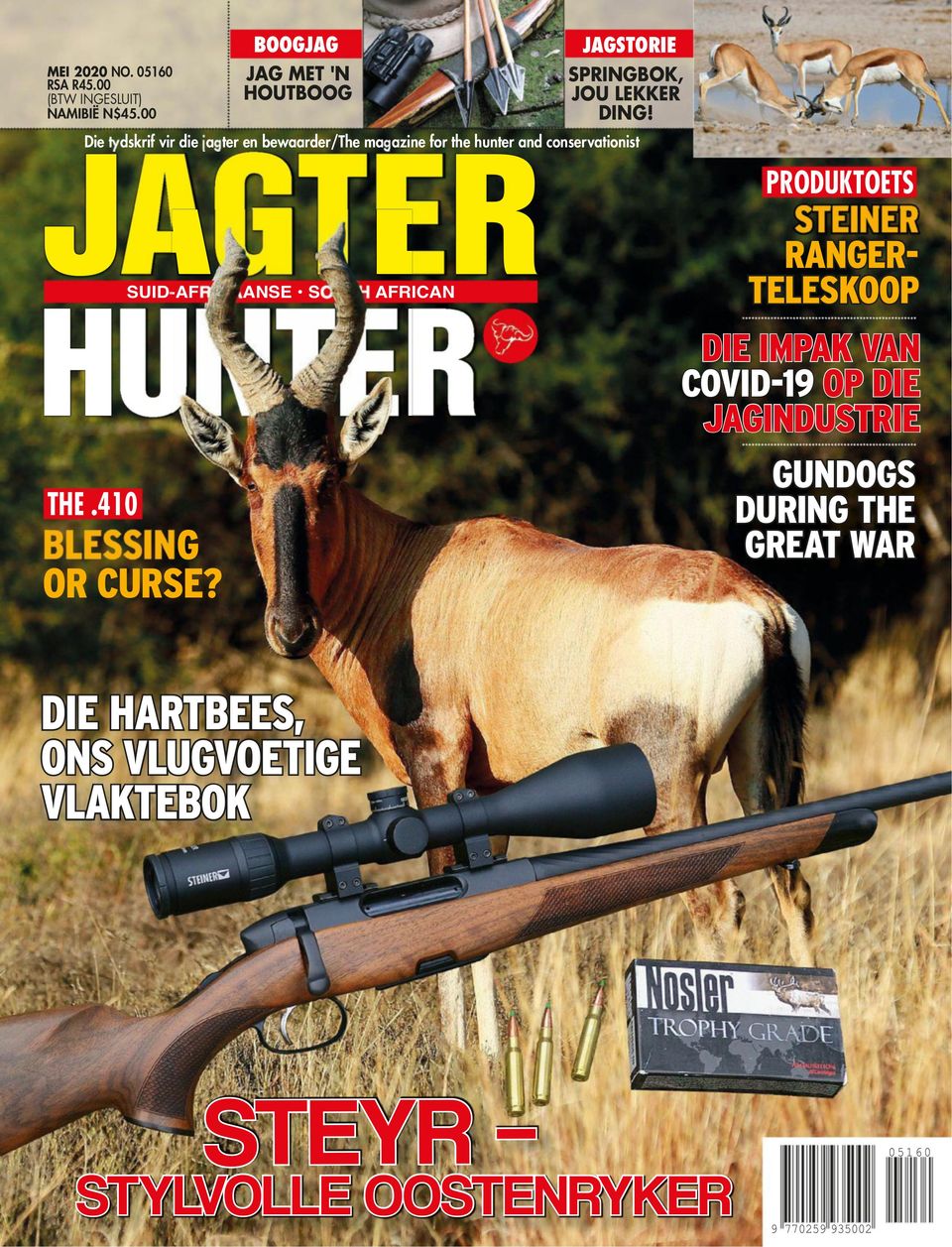 SA Hunter Jagter-Mei 2020 Magazine - Get your Digital Subscription
