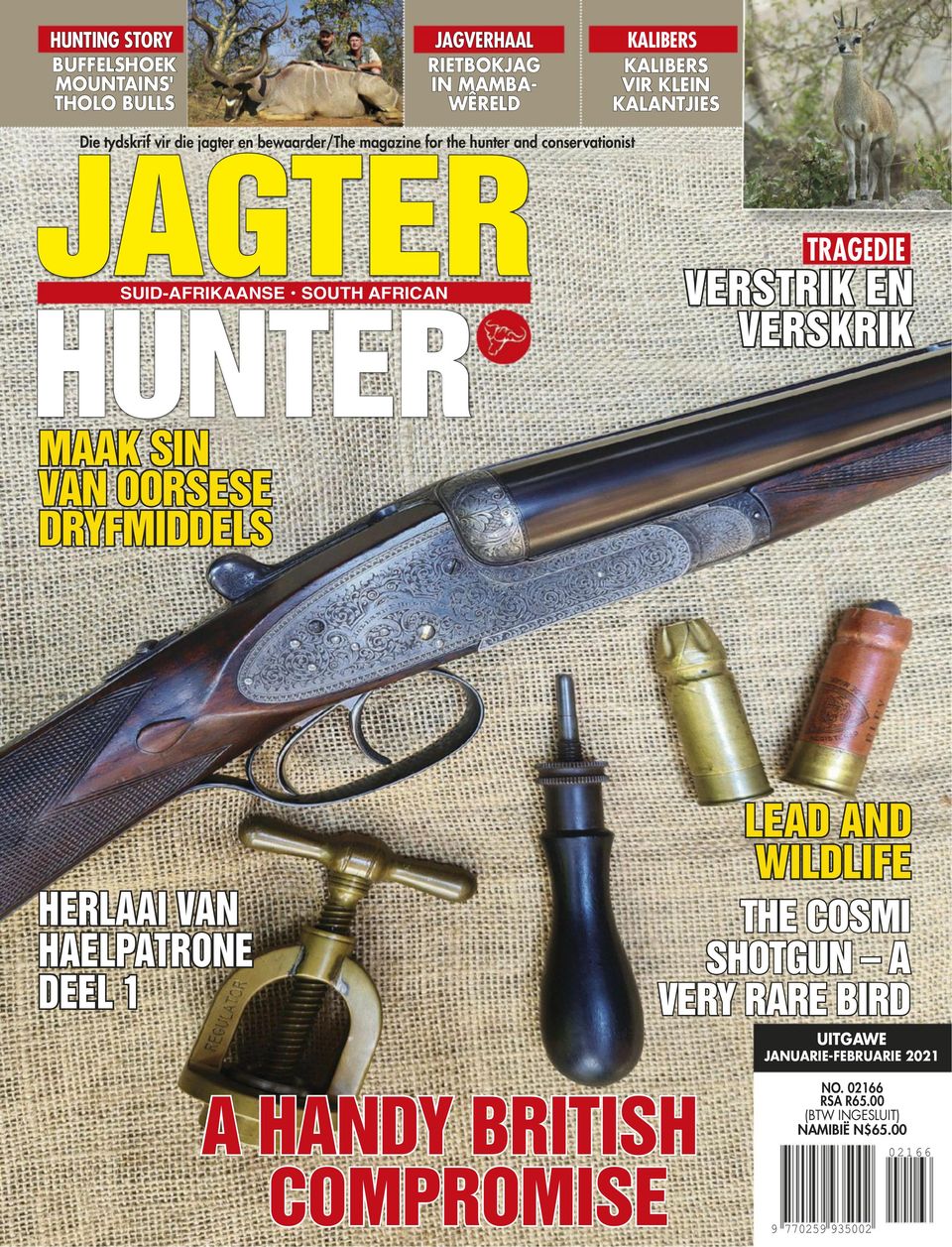 SA Hunter Jagter-Januarie/Februarie 2021 Magazine