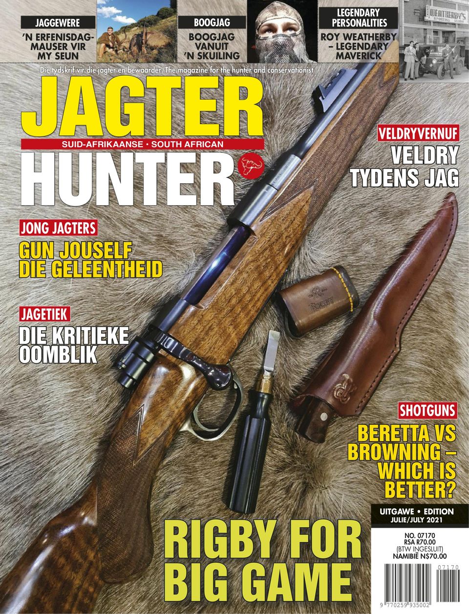 SA Hunter Jagter-Julie 2021 Magazine - Get your Digital Subscription