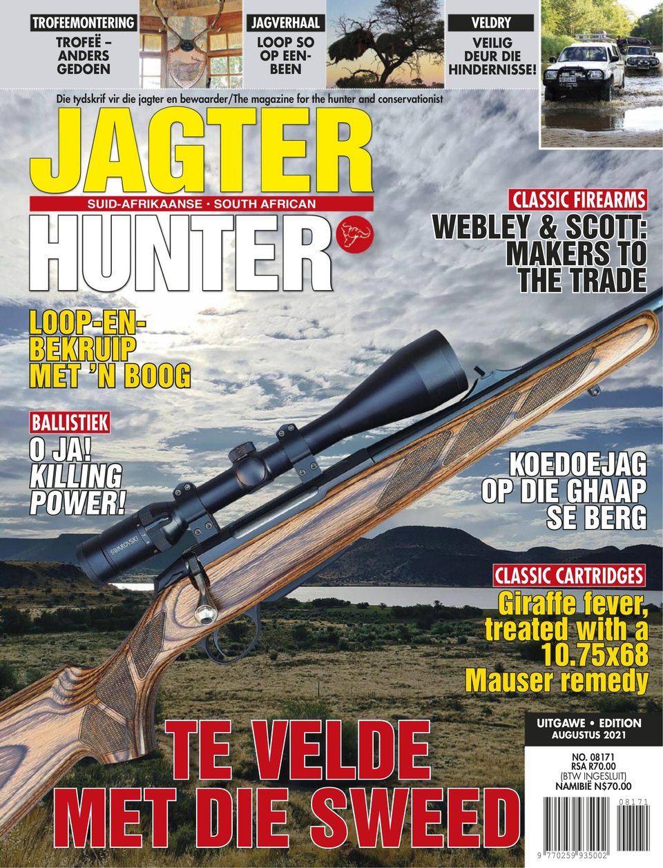 SA Hunter Jagter-August 2021 Magazine - Get your Digital Subscription