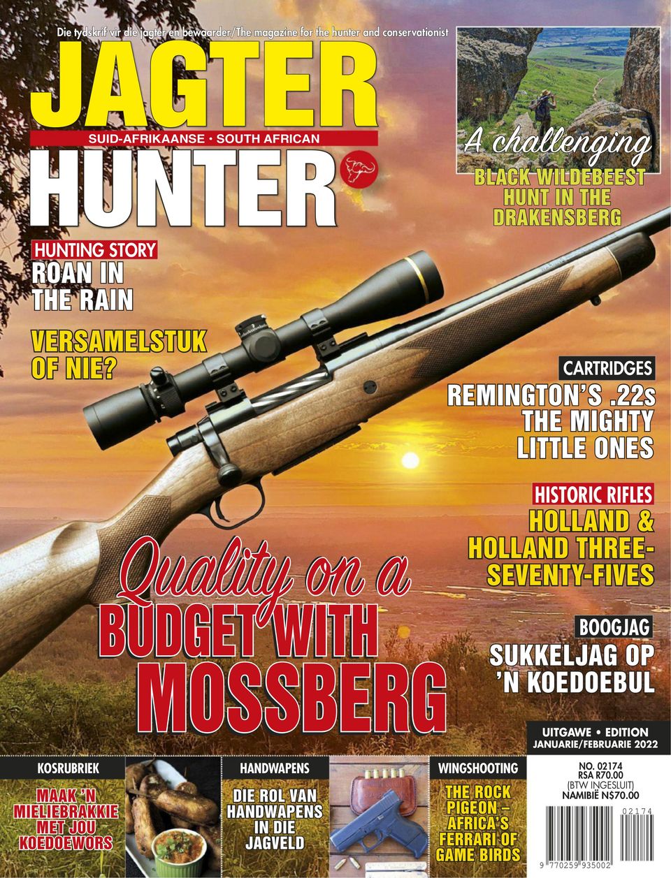 SA Hunter Jagter-Januarie/Februarie 2022 Magazine