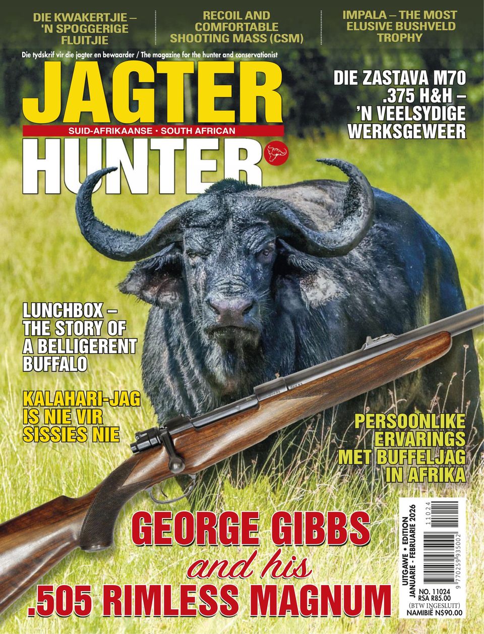 Get digital access to SA Jagter Hunter - January - February 2026 issue ...