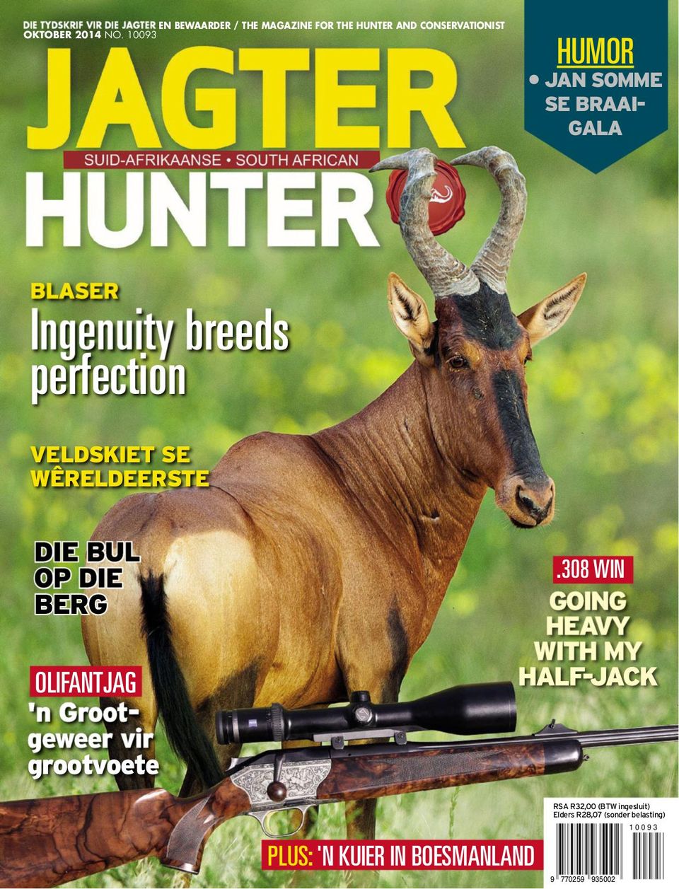 Get digital access to SA Hunter Jagter - October 2014 issue | Magzter.com