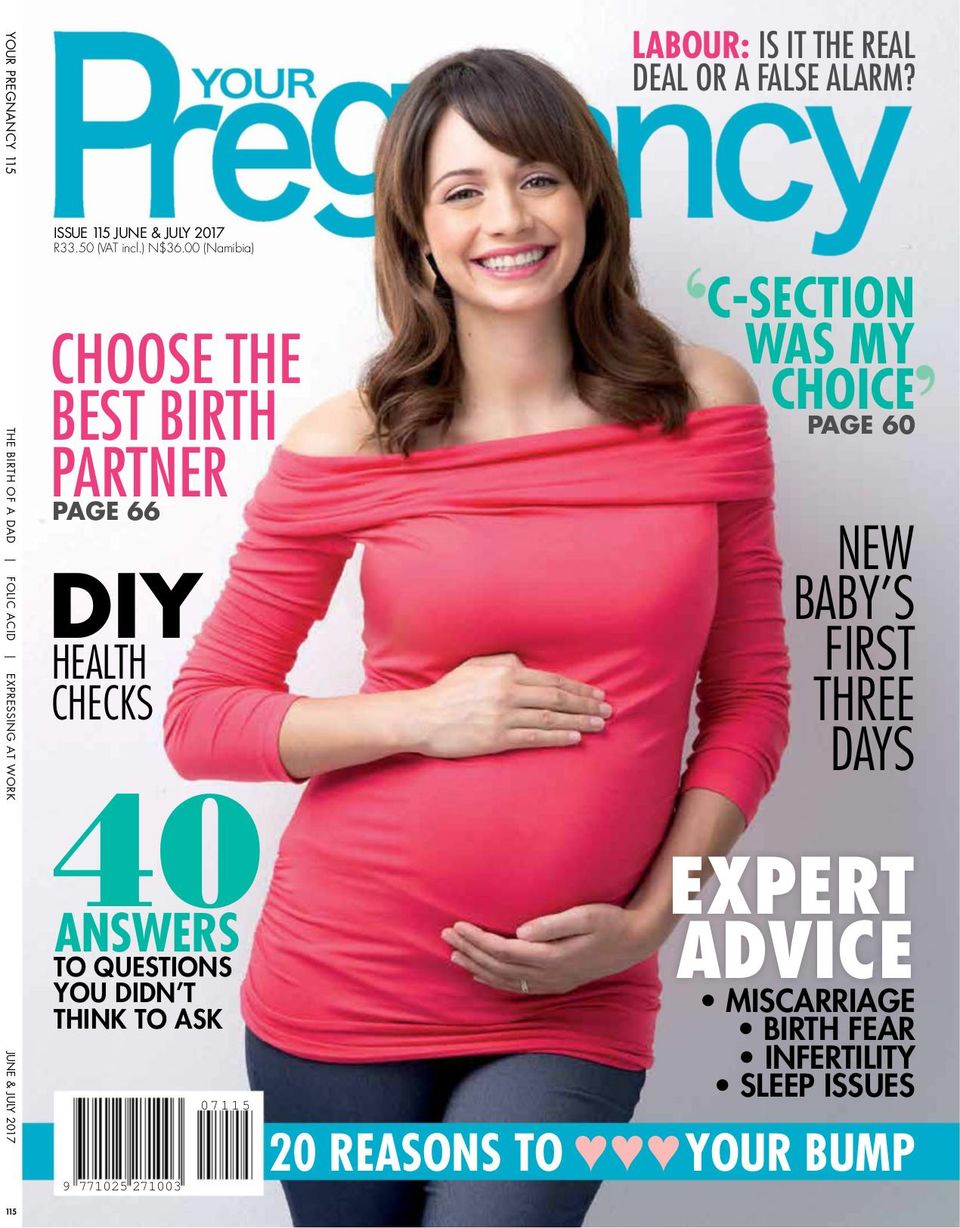Your Pregnancy-June/July 2017 Magazine - Get your Digital Subscription