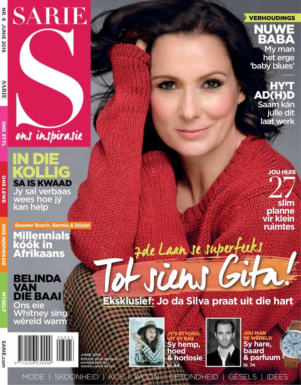Get digital access to Sarie - Junie 2016 issue | Magzter.com