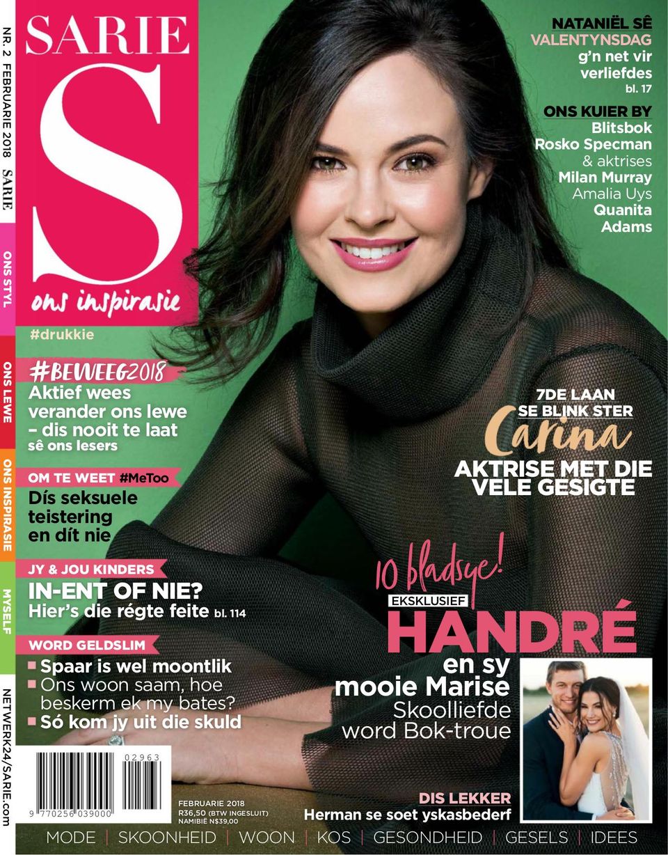 Sarie-Februarie 2018 Magazine - Get your Digital Subscription