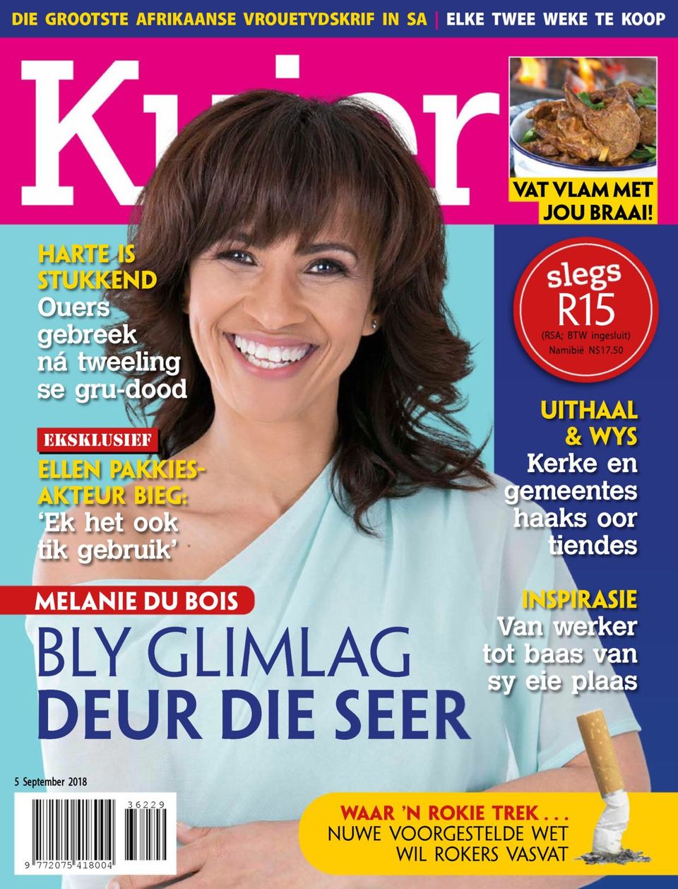 Get digital access to Kuier - 5 September 2018 issue | Magzter.com