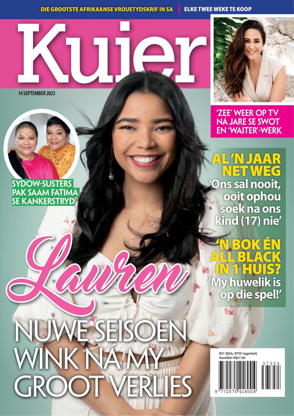 Get digital access to Kuier - 14 September 2023 issue | Magzter.com