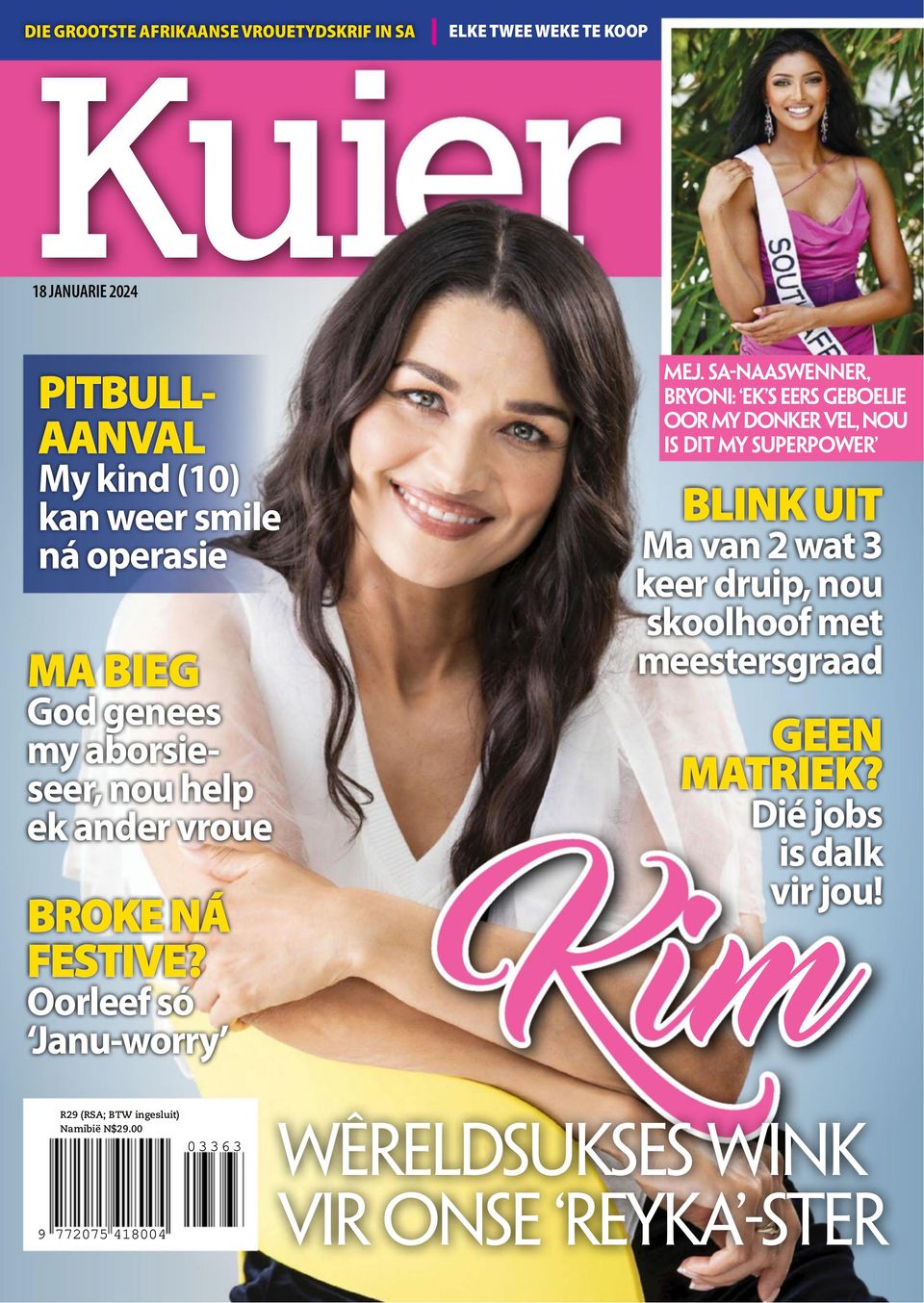 Get digital access to Kuier - 18 Januarie 2024 issue | Magzter.com