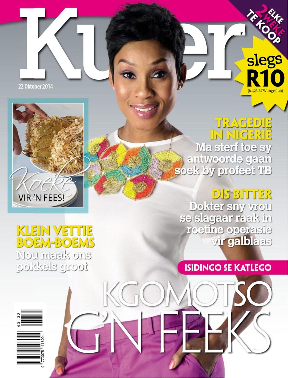 Get digital access to Kuier - October 22 2014 issue | Magzter.com