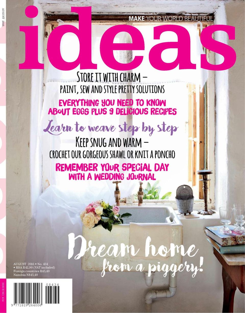 Ideas-August 2016 Magazine - Get your Digital Subscription
