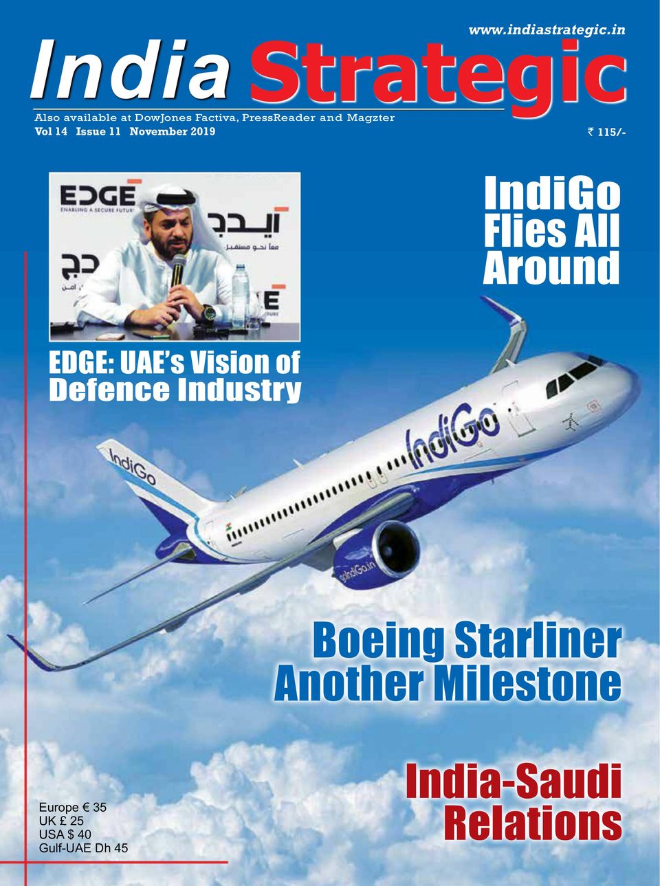 Get digital access to India Strategic - November 2019 issue | Magzter.com