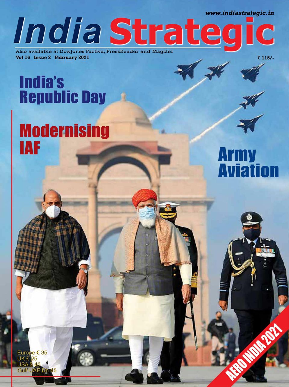 India Strategic-February 2021 Magazine - Get your Digital Subscription