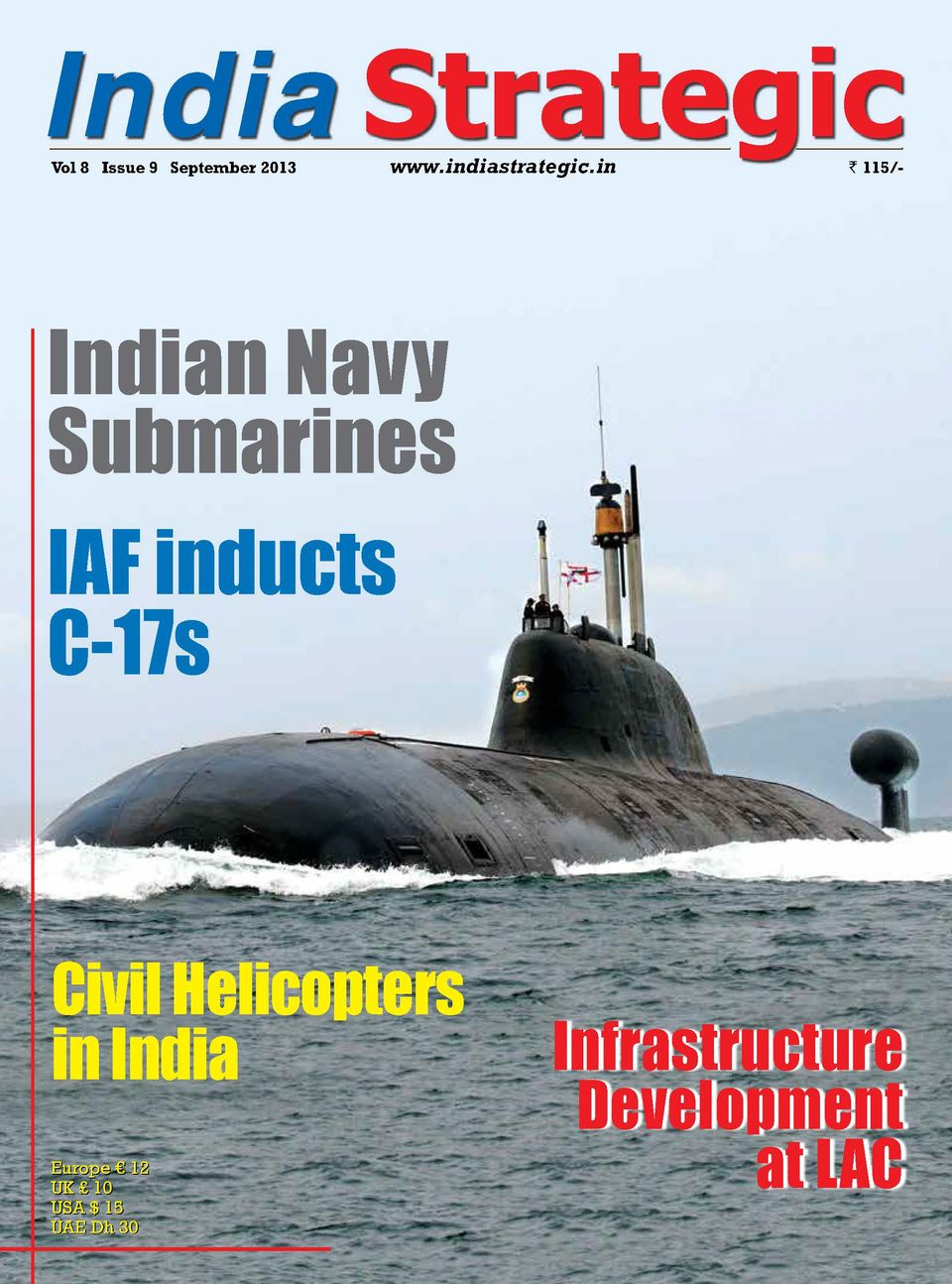 India Strategic-September 2013 Magazine - Get your Digital Subscription