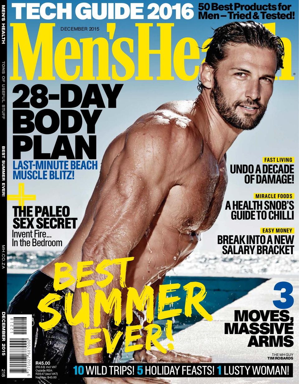 Men's Health South Africa-December 2015 Magazine
