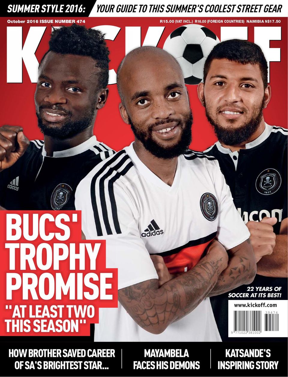 Kickoff-October 2016 Magazine - Get your Digital Subscription