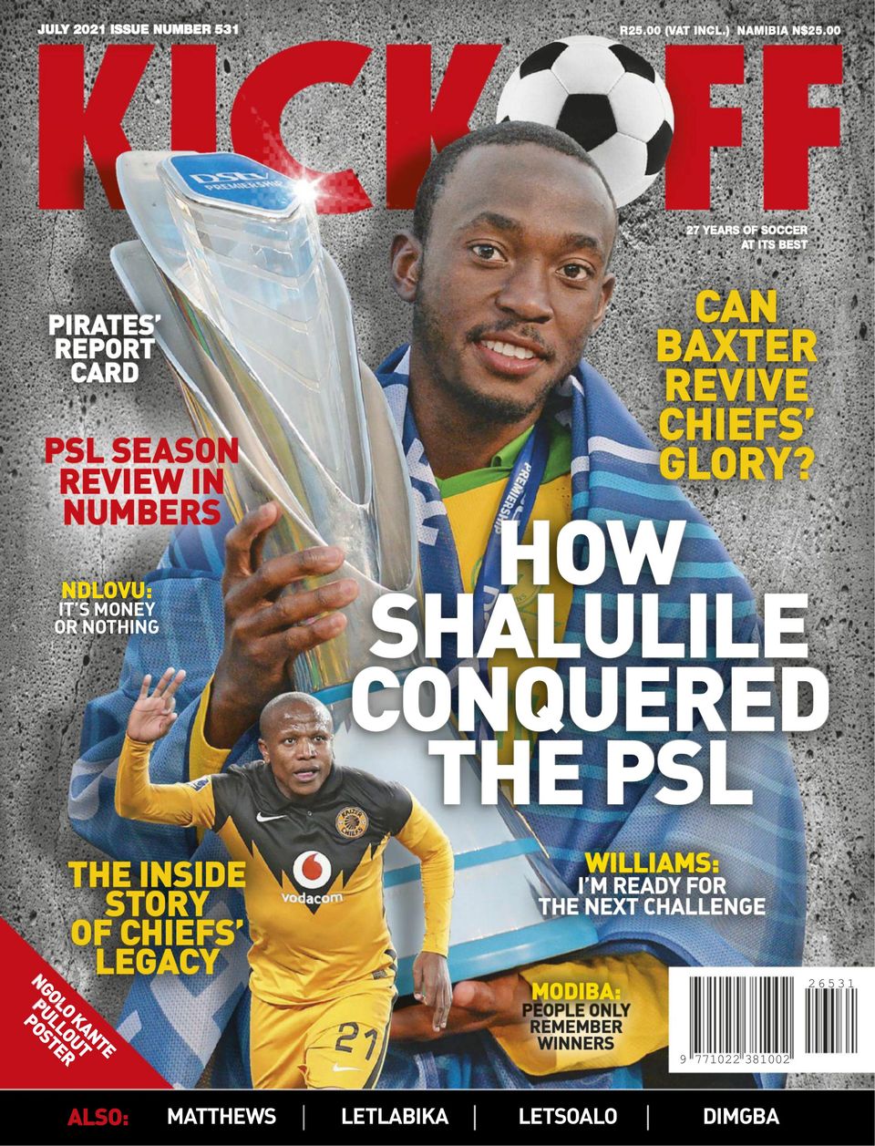 Get digital access to Kickoff - July 2021 issue | Magzter.com