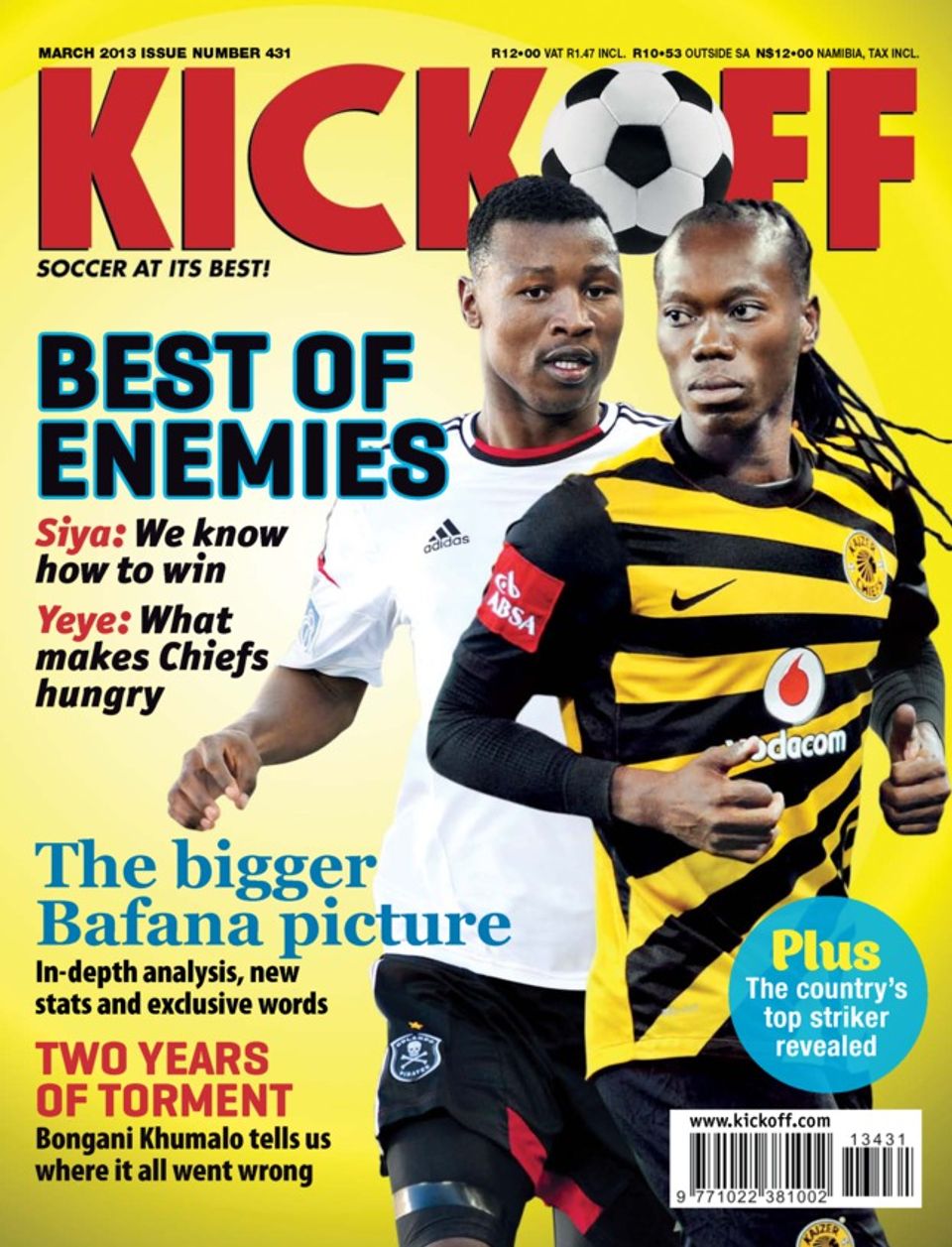 Kickoff-March 2013 Magazine - Get your Digital Subscription