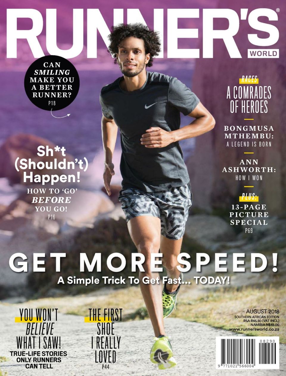 Runner's World SA-August 2018 Magazine - Get your Digital Subscription