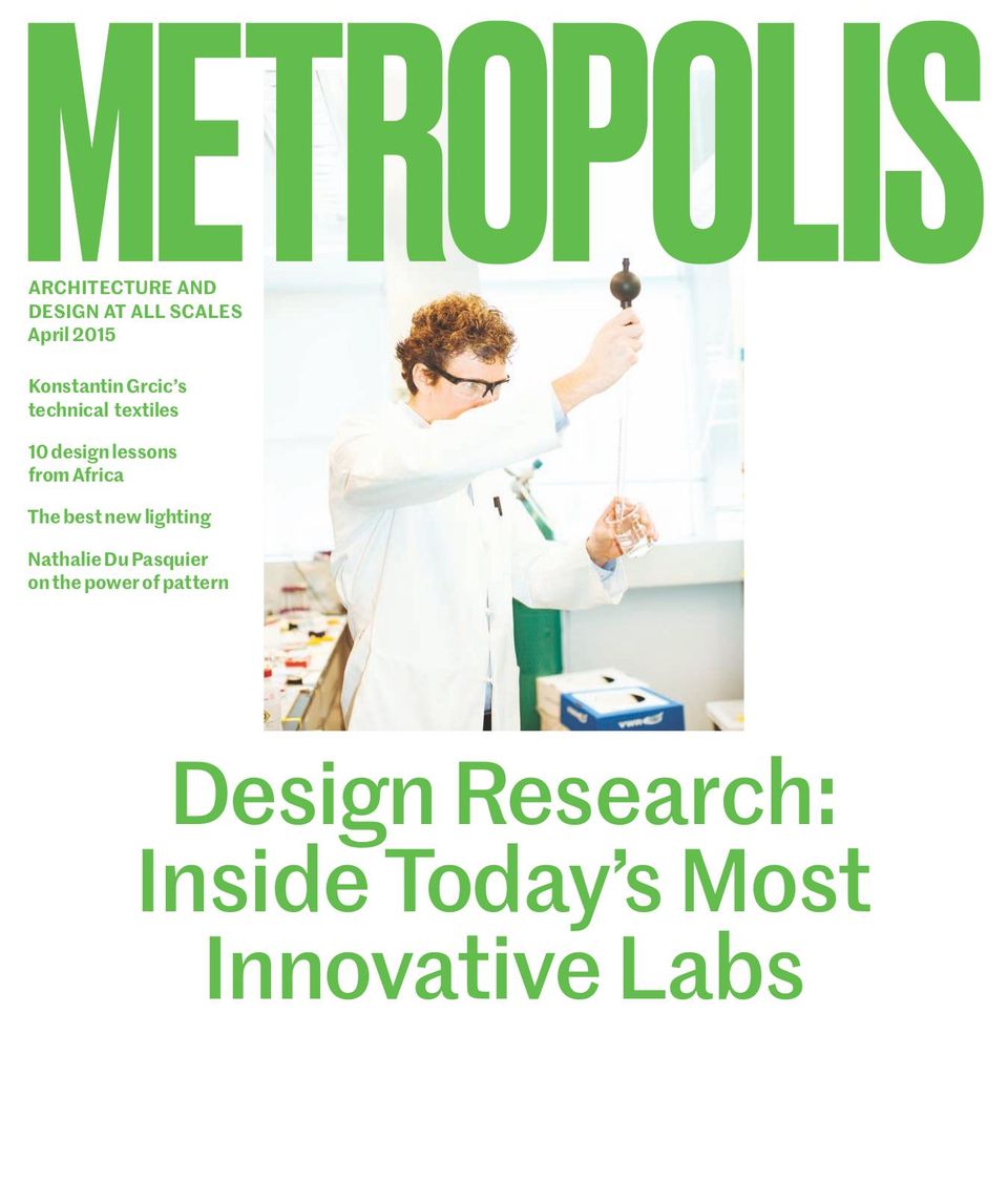 Metropolis Magazine-April 2015 Magazine - Get your Digital Subscription