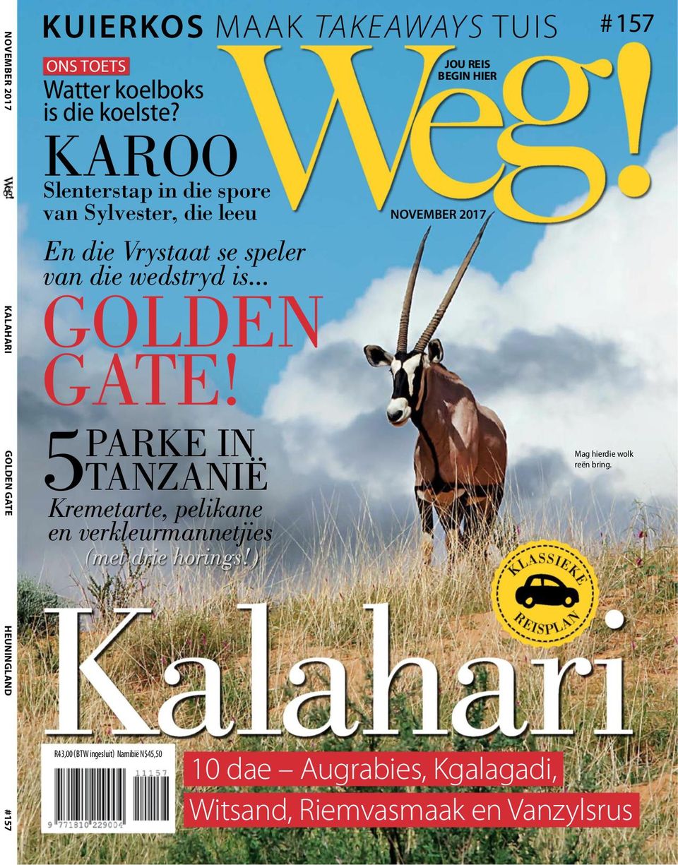 Weg!-November 2017 Magazine - Get your Digital Subscription