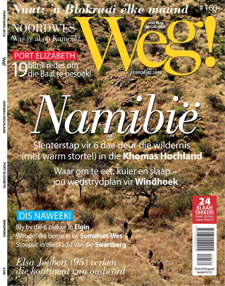 Get digital access to Weg! - Februarie 2018 issue | Magzter.com