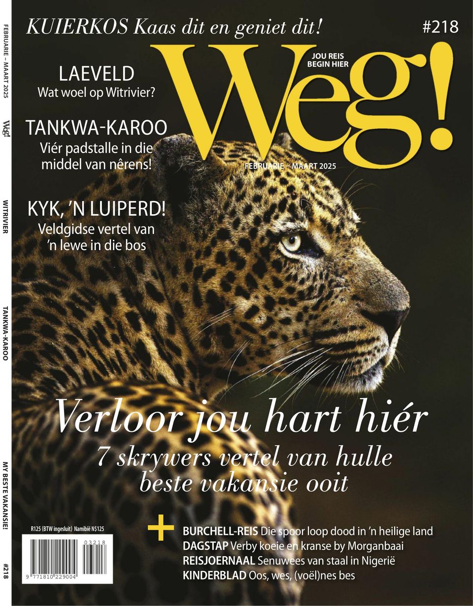 Get digital access to Weg! - Februarie/Maart 2025 issue | Magzter.com