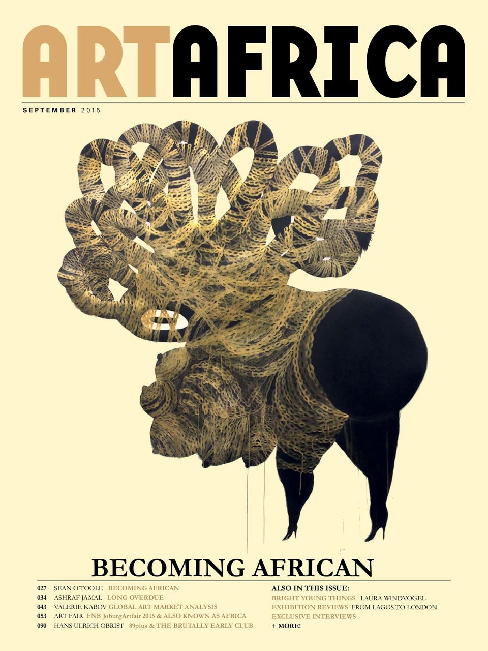 Get digital access to ART AFRICA - September 2015 issue | Magzter.com