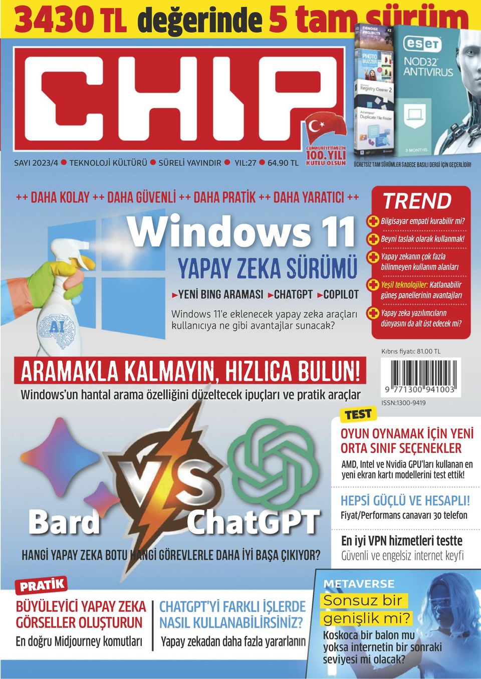Get digital access to CHIP - Türkiye - Ekim - Kasım 2023 issue ...