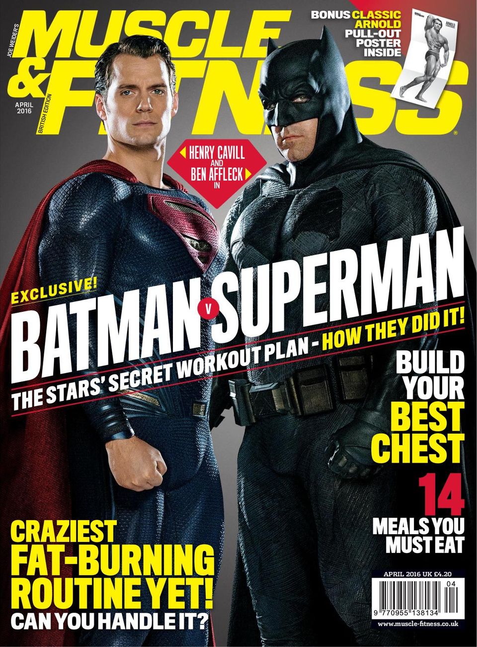Batman Vs Superman Workout Routine | EOUA Blog