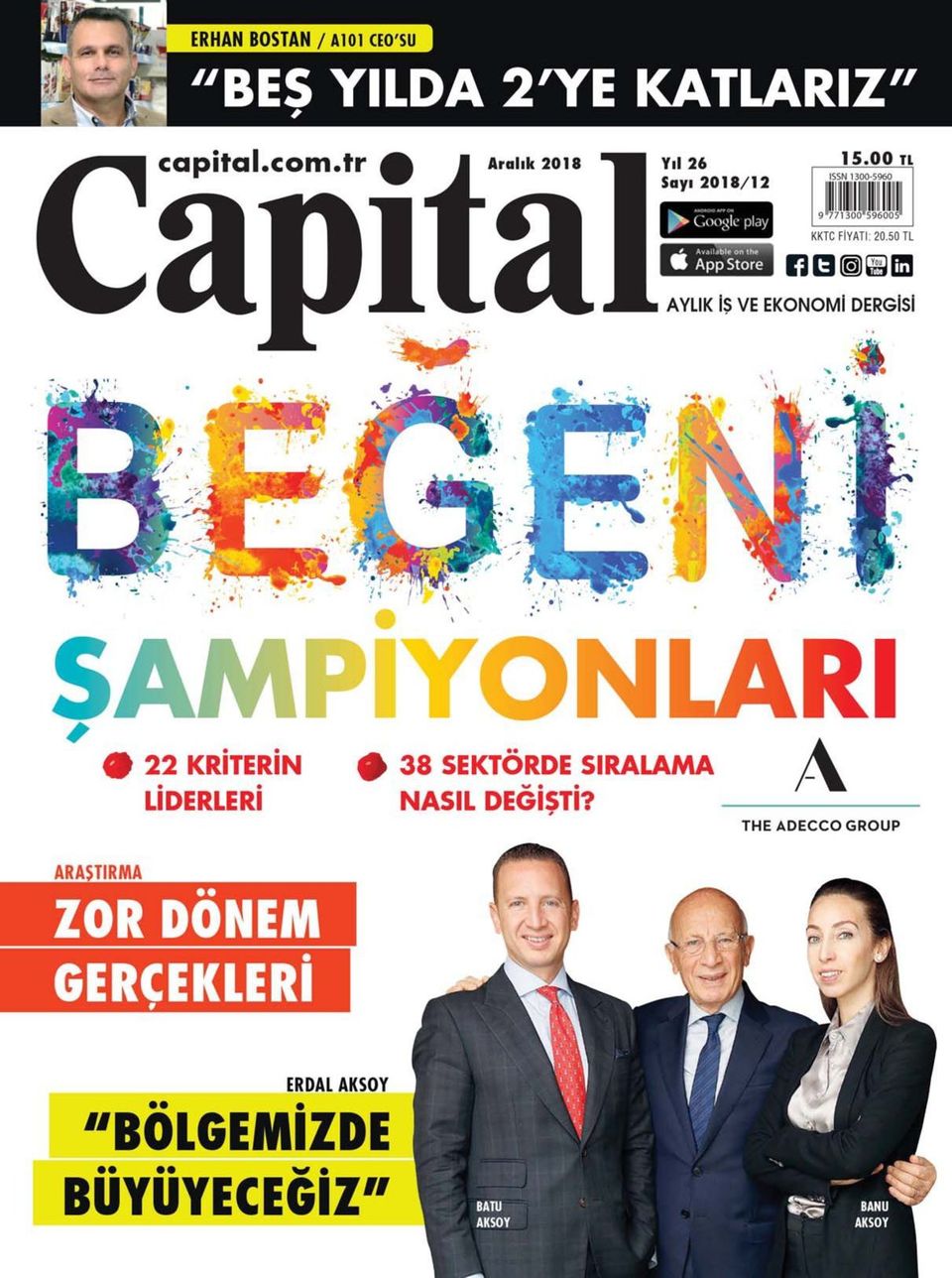 Capital-Aralık 2018 Magazine - Get your Digital Subscription
