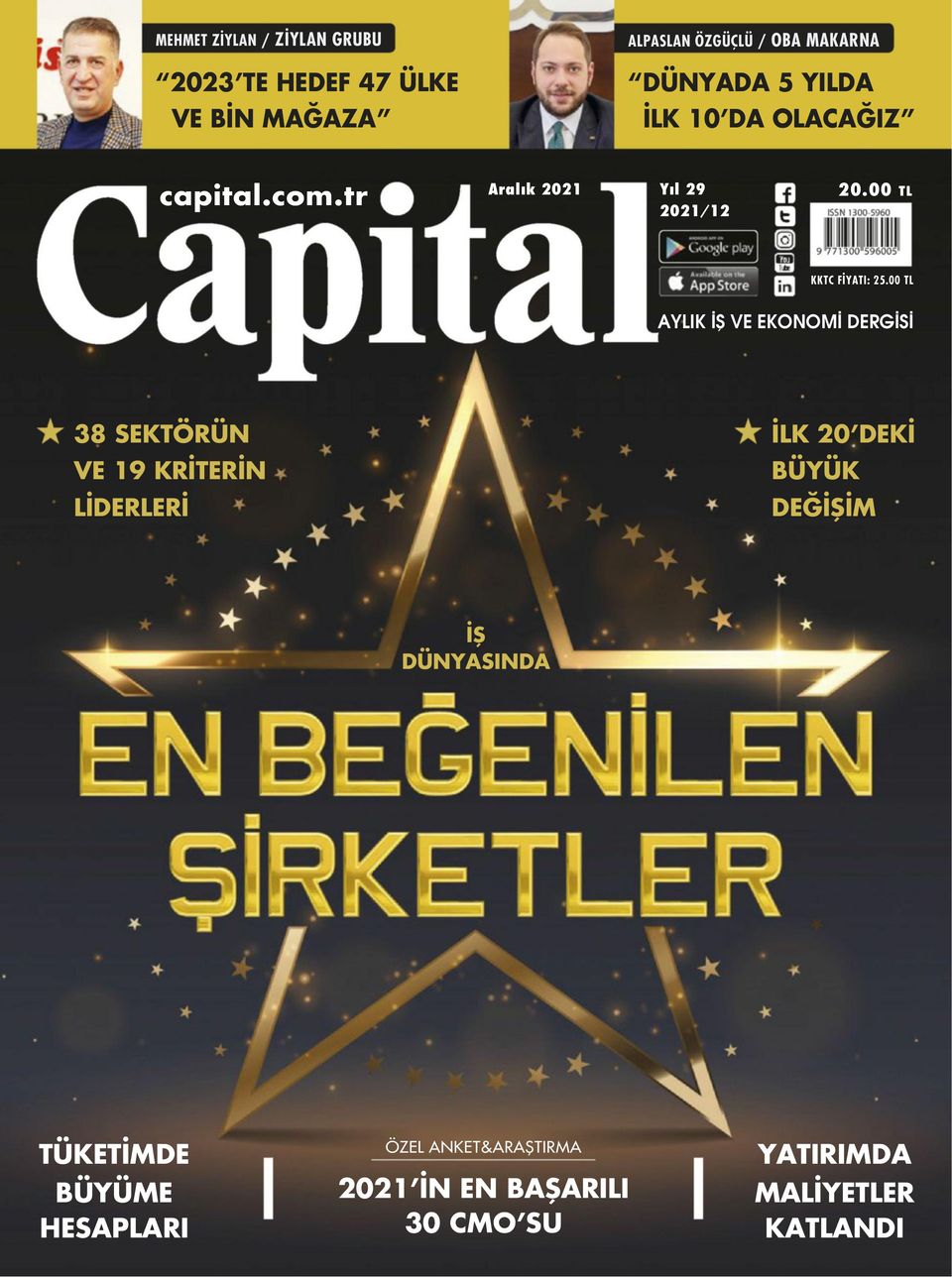Capital-Aralık 2021 Magazine - Get your Digital Subscription