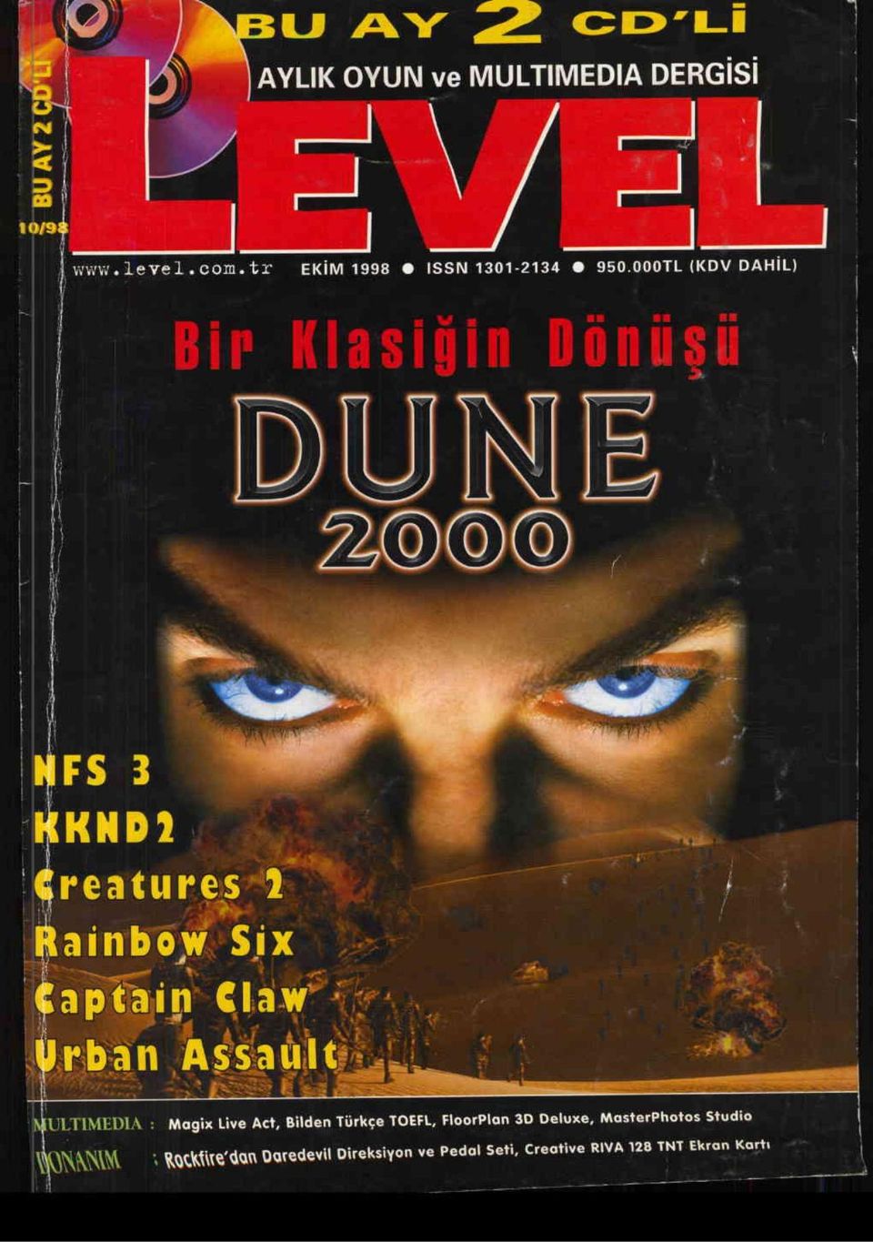 Level-Ekim 1998 Magazine - Get your Digital Subscription