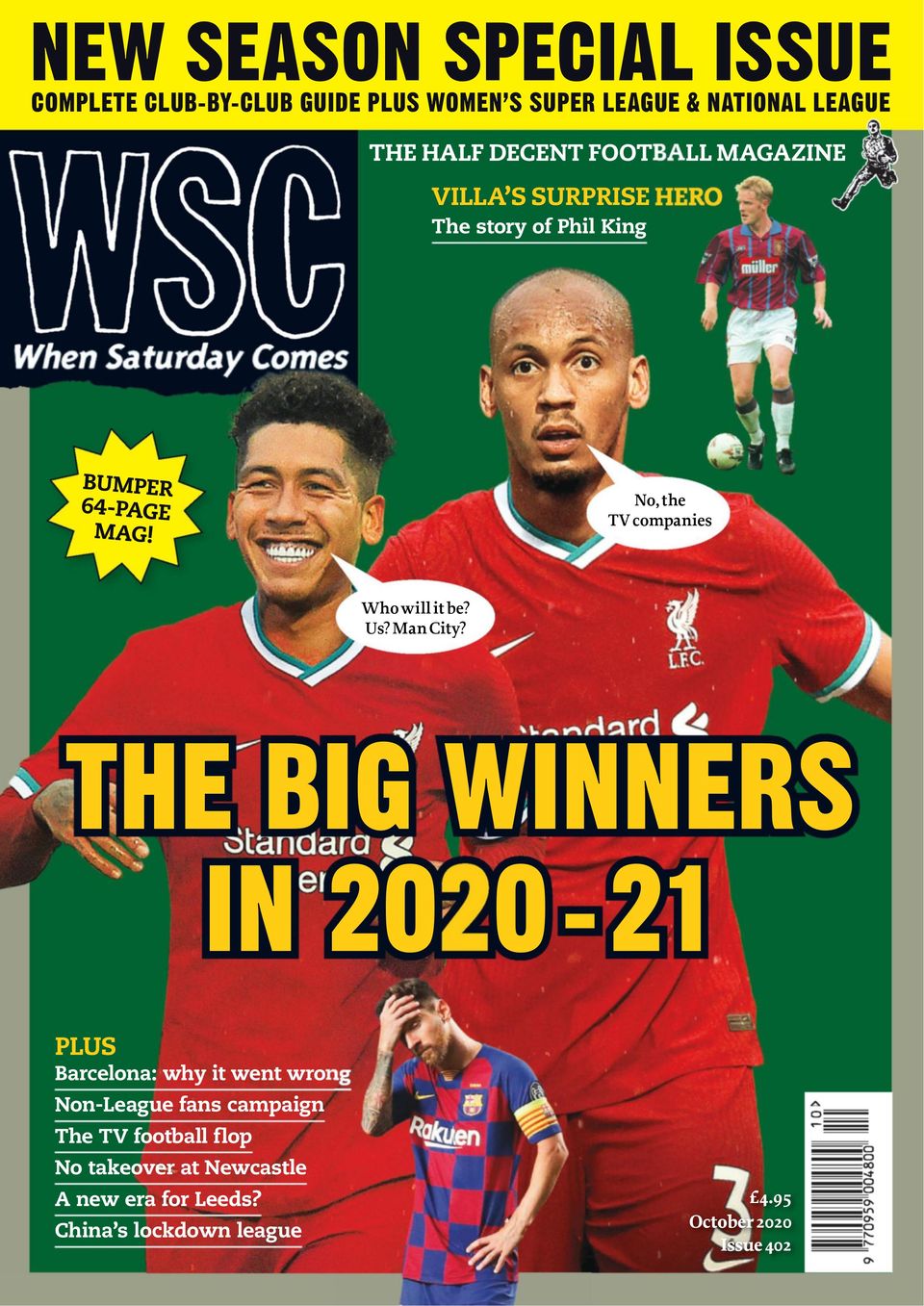 When Saturday Comes Magazine - Get your Digital Subscription