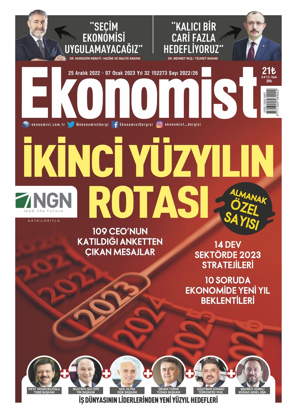 Get digital access to Ekonomist - Aralık 25 2022 issue | Magzter.com
