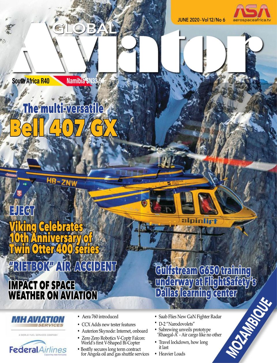 Get digital access to Global Aviator - June 2020 issue | Magzter.com