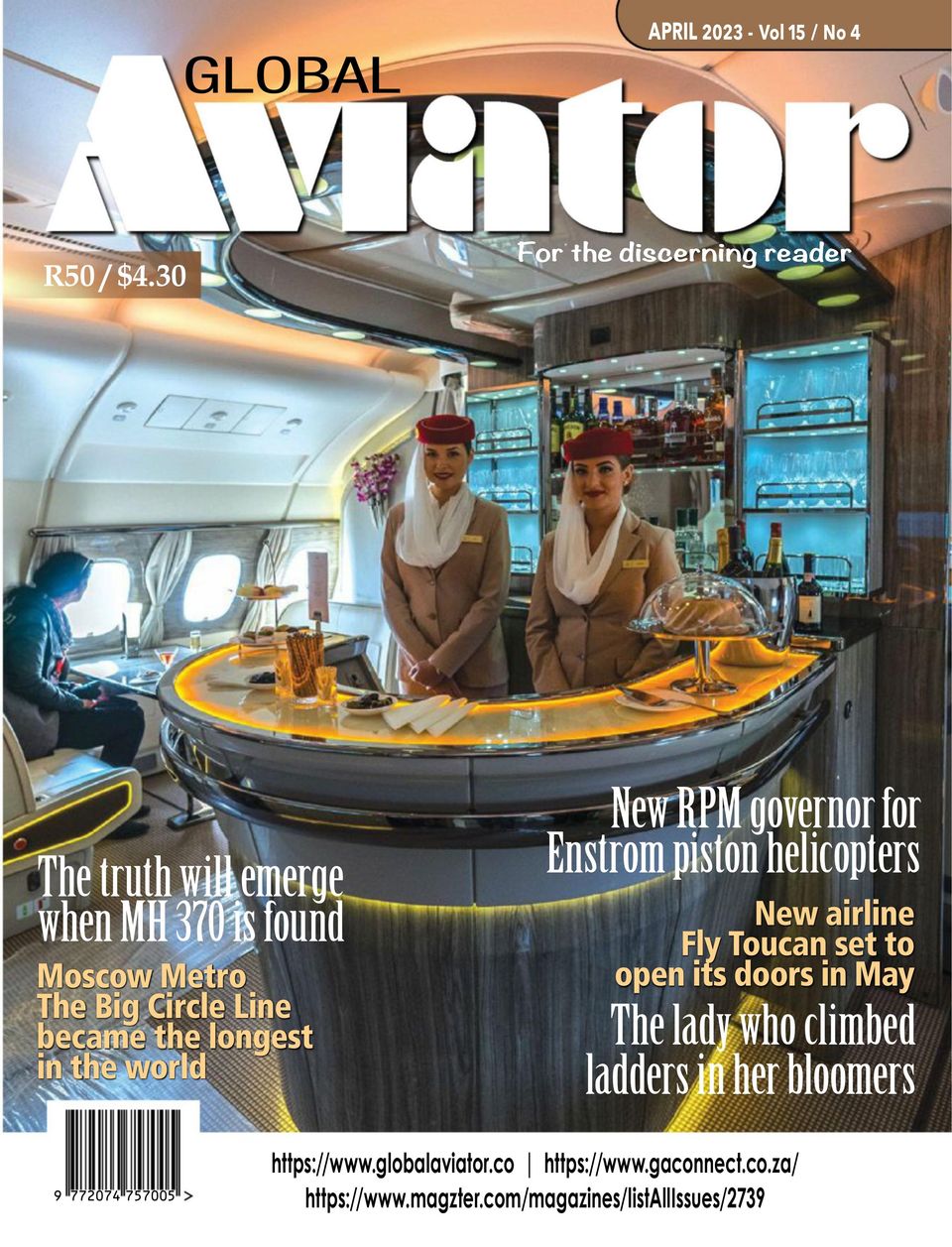 Get digital access to Global Aviator - April 2023 issue | Magzter.com