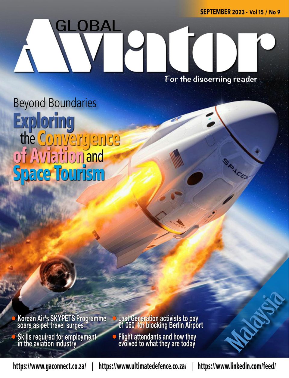 Get digital access to Global Aviator - September 2023 issue | Magzter.com