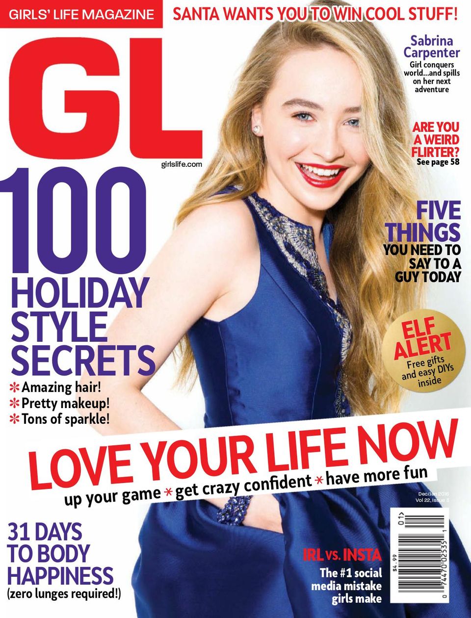 Get digital access to Girls' Life magazine - December/January 2016 ...