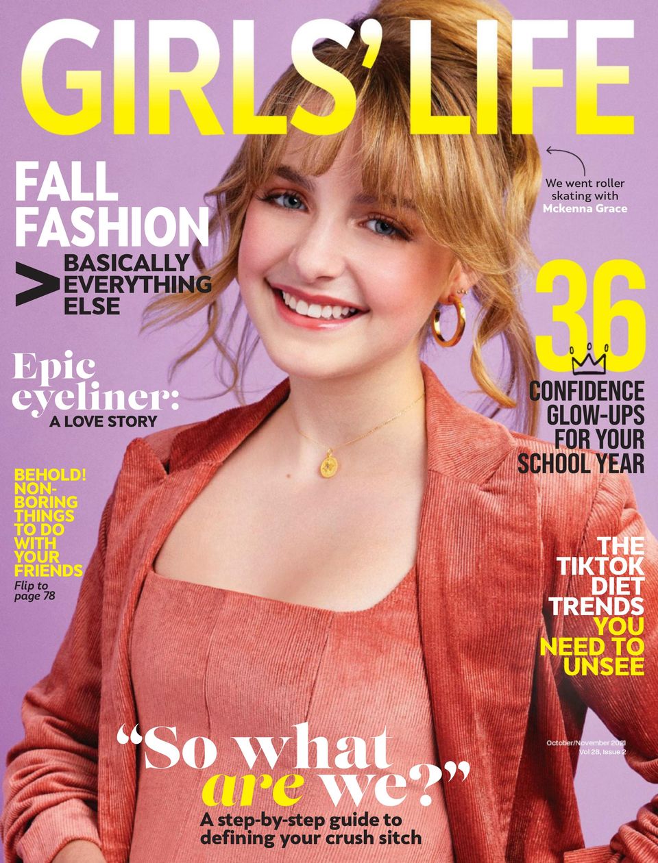 Girls' Life magazine-October/November 2021 Magazine