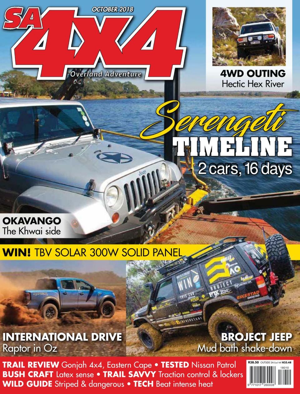 SA4x4-October 2018 Magazine - Get your Digital Subscription