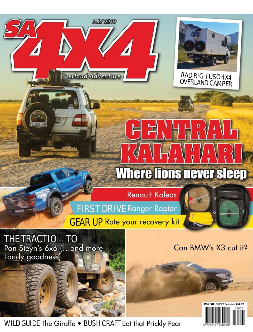 SA4x4-July 2019 Magazine - Get your Digital Subscription