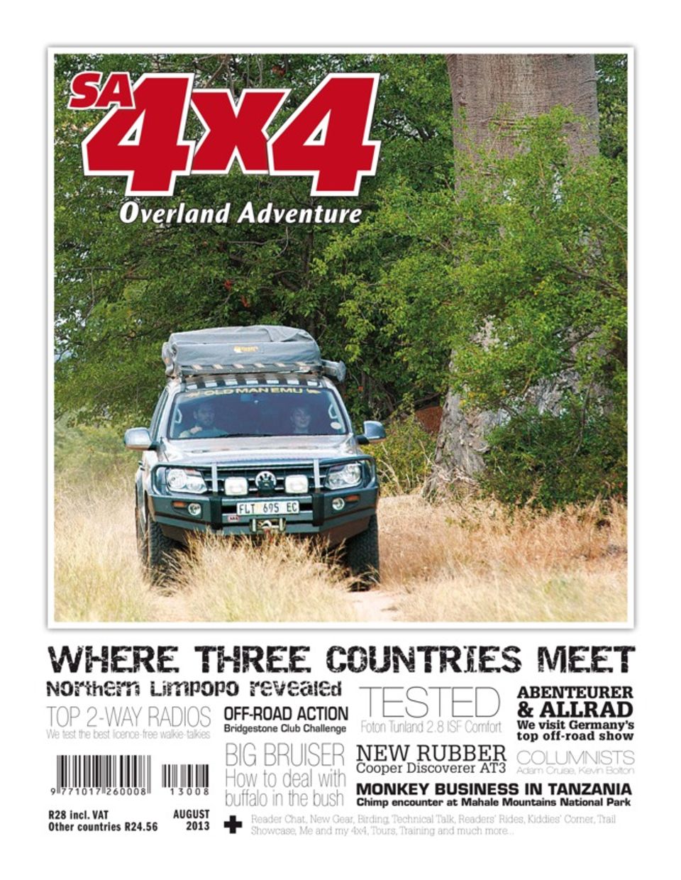 SA4x4-August 2013 Magazine - Get your Digital Subscription