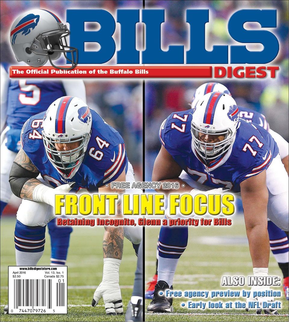 Bills Digest-April 2016; Vol. 13, No. 1 Magazine
