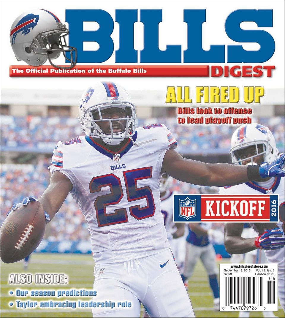 Bills Digest-September 18,2016 Magazine - Get your Digital Subscription