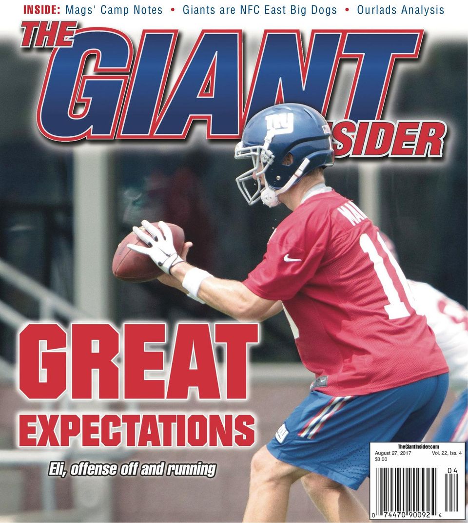 The Giant Insider-August 27, 2017 Magazine - Get your Digital Subscription