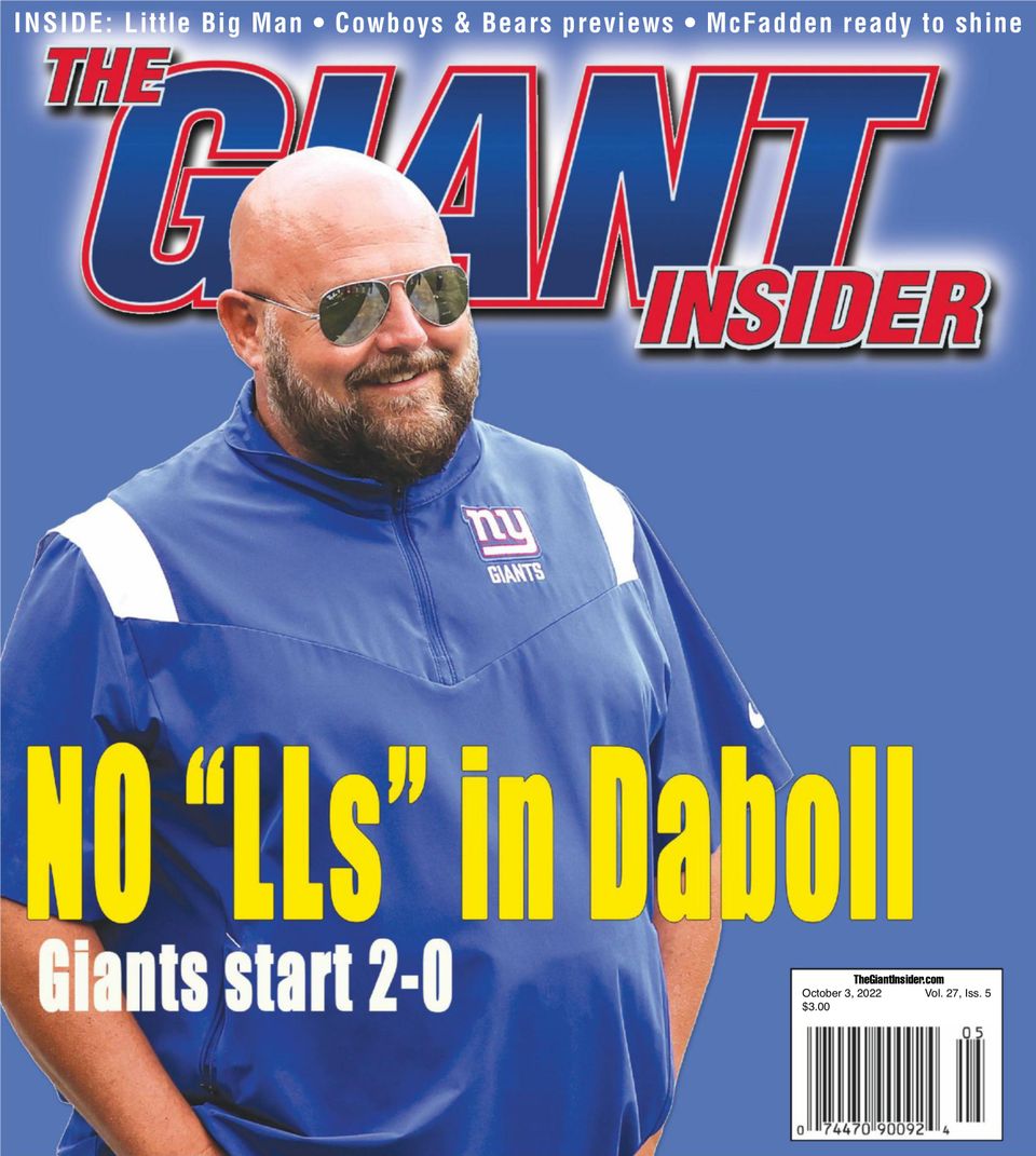 The Giant Insider-October 3, 2022 Magazine - Get your Digital Subscription