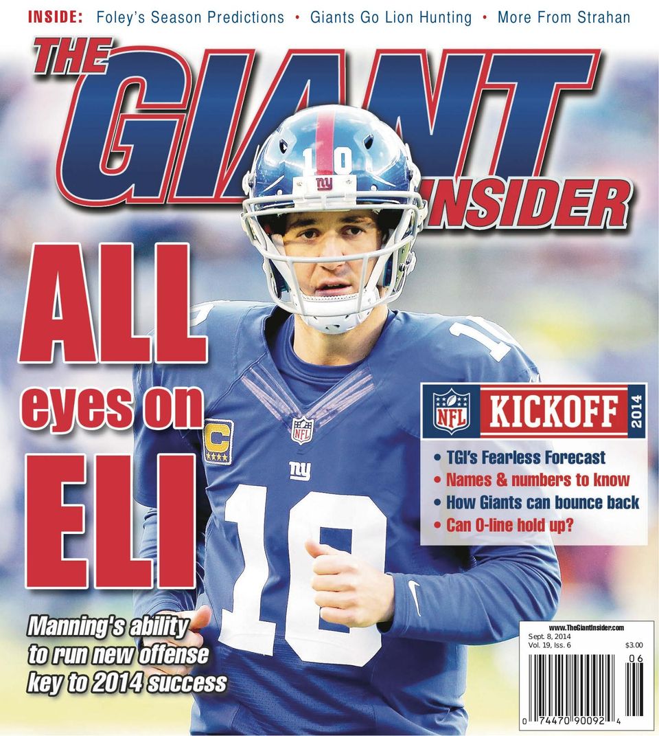 The Giant Insider-Sept. 8, 2014 Magazine - Get your Digital Subscription